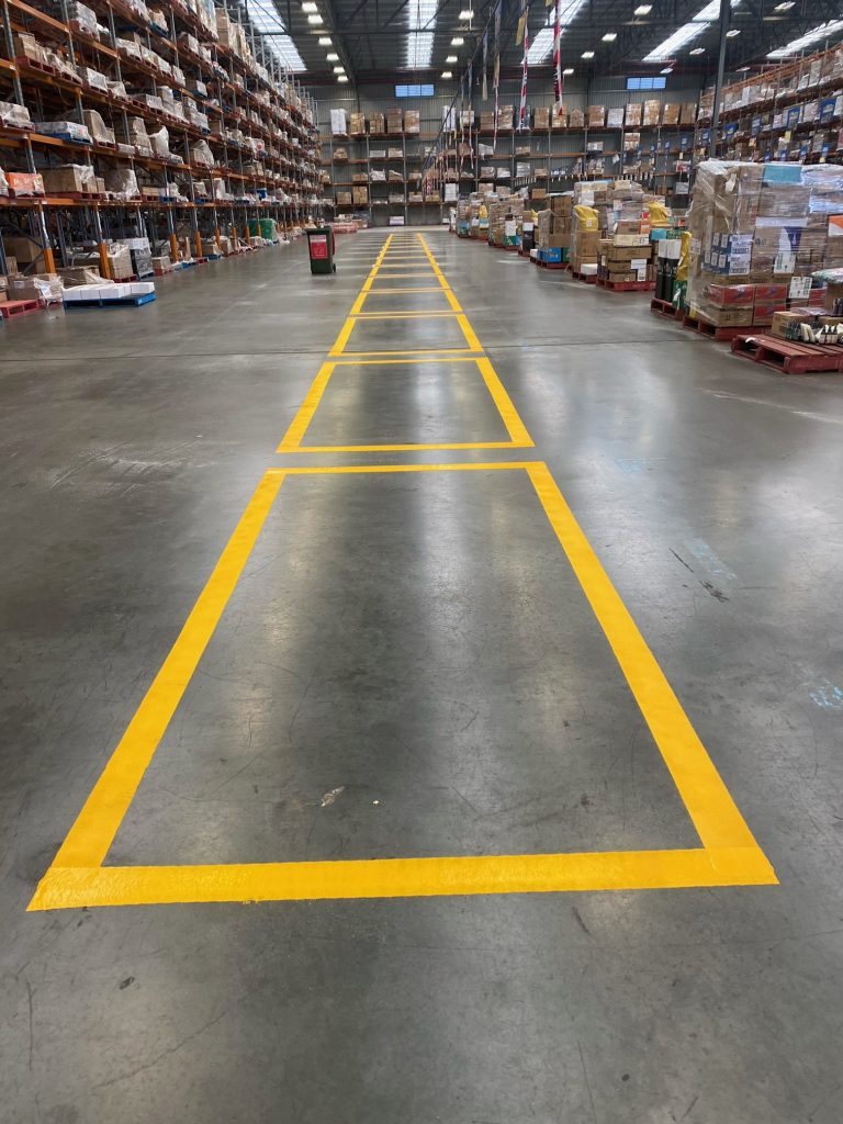Reject Shop Warehouse Hazelmere - Line Marking - Delineation Line Marking