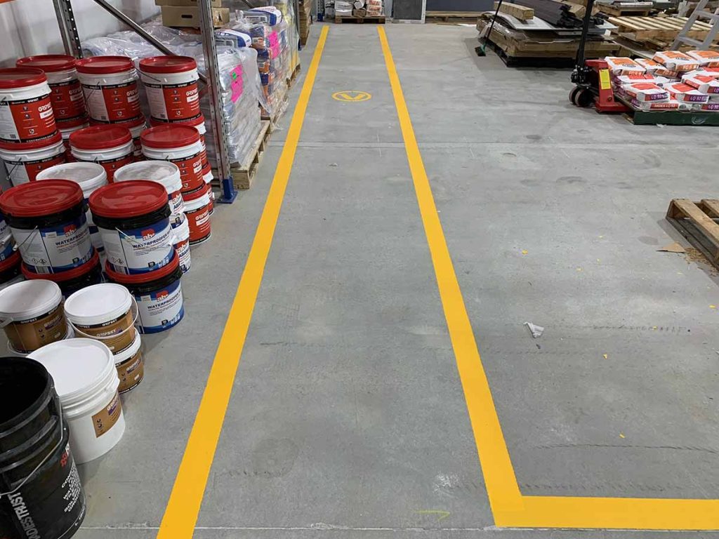 Warehouse Line Marking Perth | Warehouse Line Marking Services