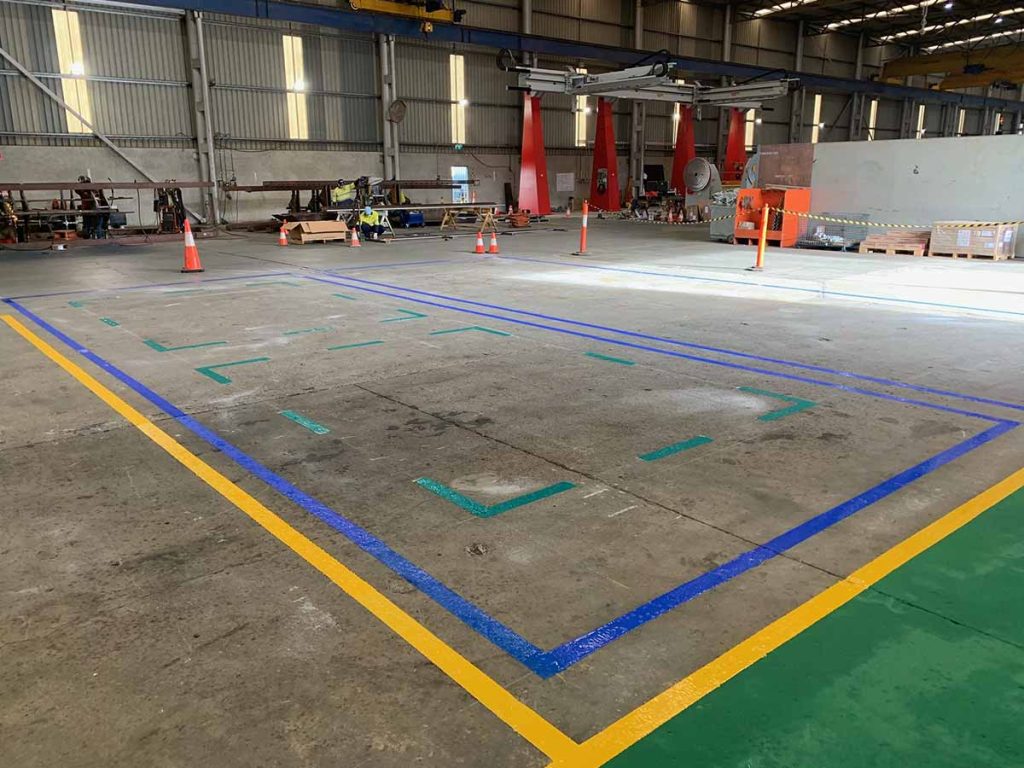 Warehouse Line Marking Perth | Warehouse Line Marking Services